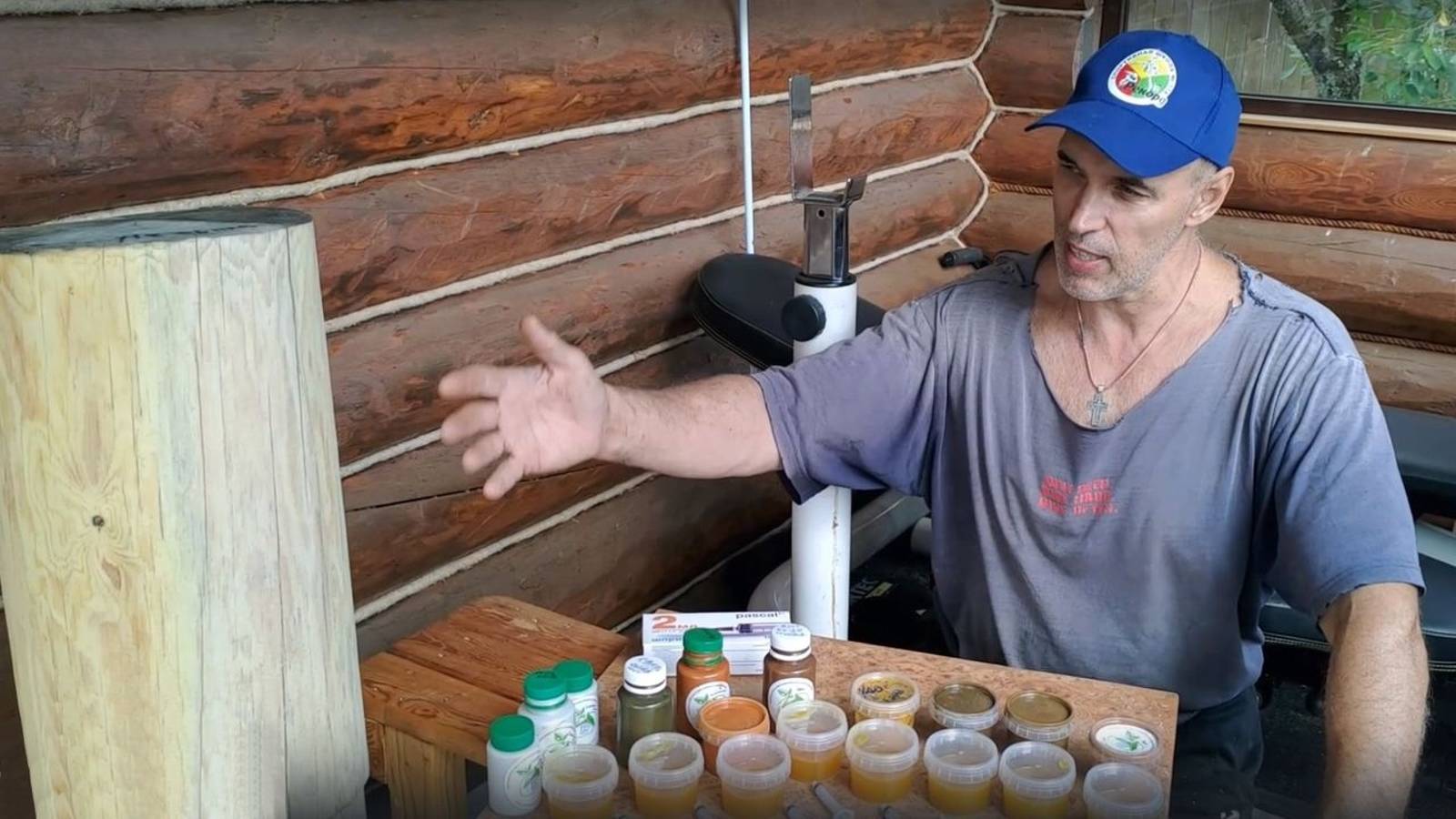 Красим сруб СОХРАНЯЯ цвет бревна ЕСТЕСТВЕННЫМ с защитой от ПОТЕМНЕНИЯ и УФ- выгорания. Инструкция.