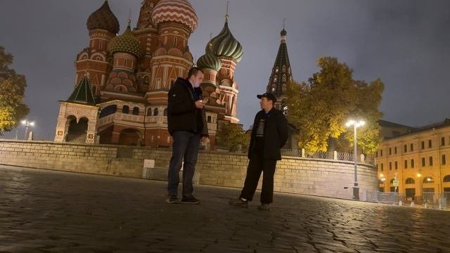 Общение с Дмитрием Лашмановым на Красной площади, SEO-аналитик, МТС