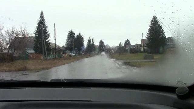 Муромцево  2025г встречаем 1 ноября с дождем