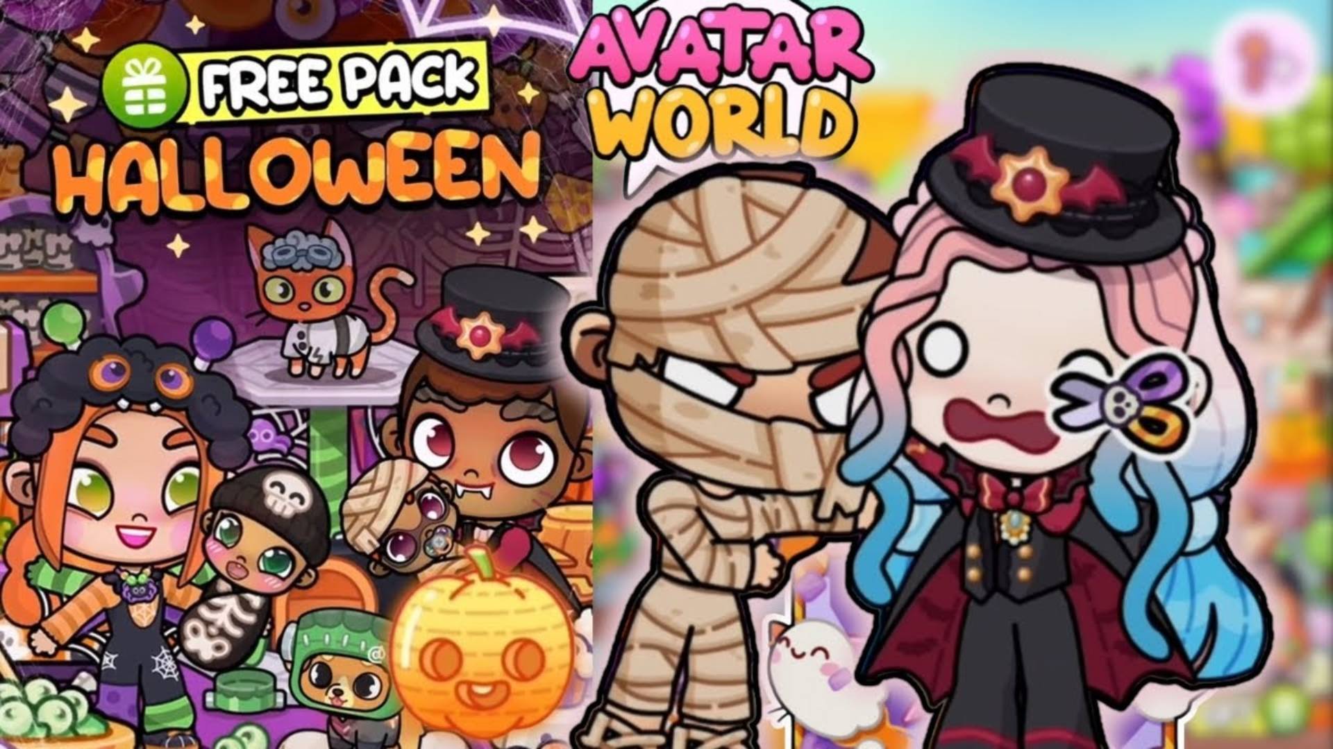 АВАТАР ВОРЛД ДОМ НА ХЕЛЛОУИН