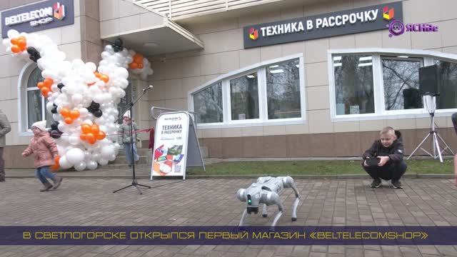 В Светлогорске открылся первый магазин «BELTELECOMSHOP»