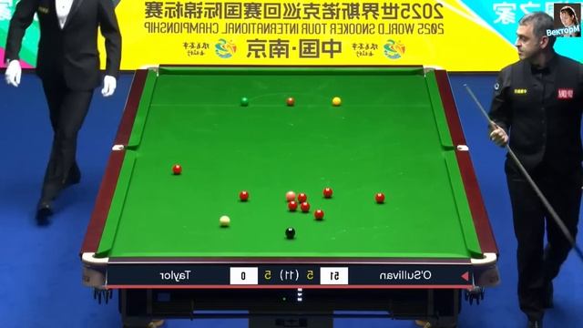Снукер. Решающий фрейм. Ronnie O'Sullivan vs Allan Taylor | 2025