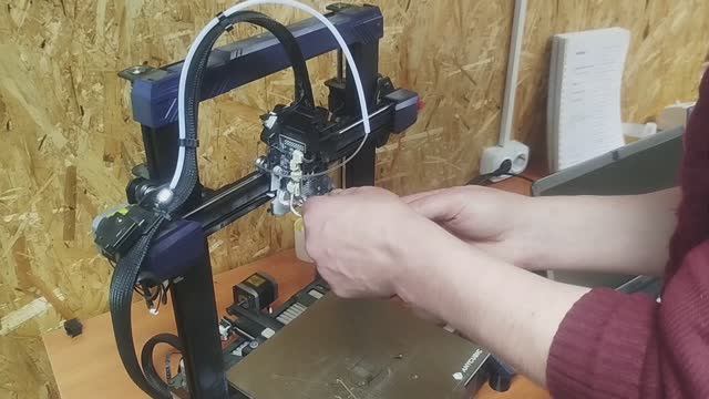 Ремонт головки принтера Anycubic