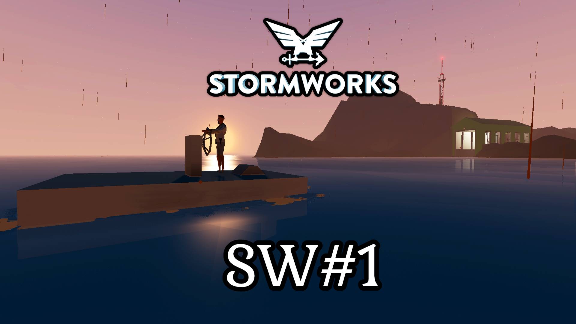 SW#1 / Начало, настройки, зерно, туман, пожар и простой катер / Прохождение Stormworks в 2025 году