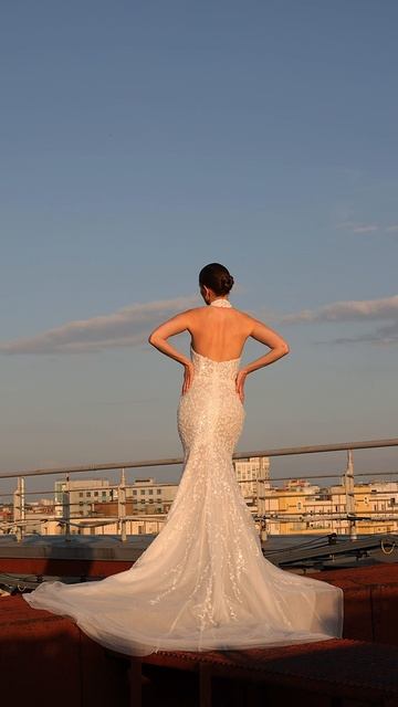 Свадебное платье Метте из коллекции «Vela» 2026 от бренда Gabbiano