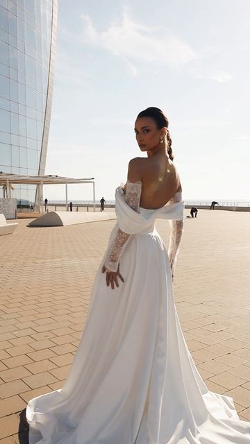 Свадебное платье Селена из коллекции «Vela» 2026 от бренда Gabbiano