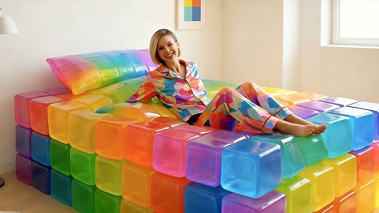 ASMR от искусственного интеллекта 🛏️ Какую кровать мечты вы бы выбрали?