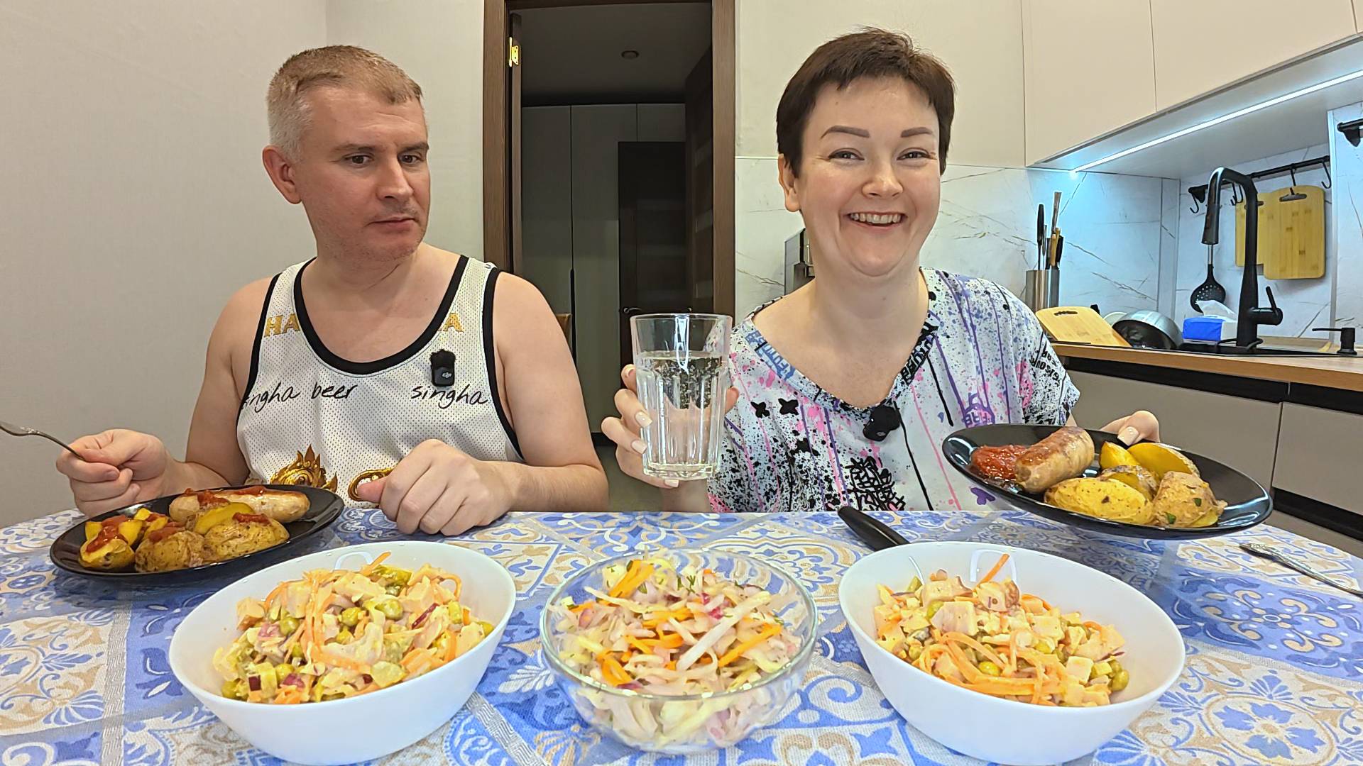 Мукбанг Вован ВОЗМЁЩЕН! Посадила его на ПРИНУДИТЕЛЬНУЮ диету! ОГРАНИЧИЛА вкусняшки на семейный ужин