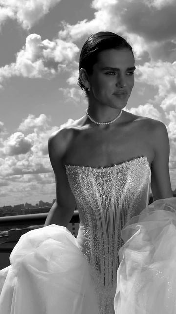 Свадебное платье Лердес из коллекции «Vela» 2026 от бренда Gabbiano