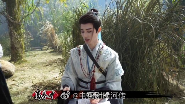 Закадровые съемки дорамы "Легенда о темной реке"