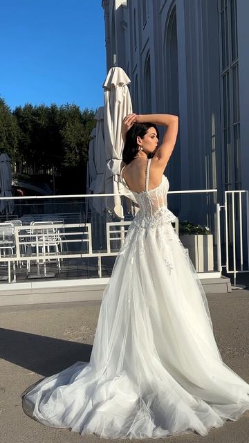 Свадебное платье Рубэна из коллекции «Vela» 2026 от бренда Gabbiano