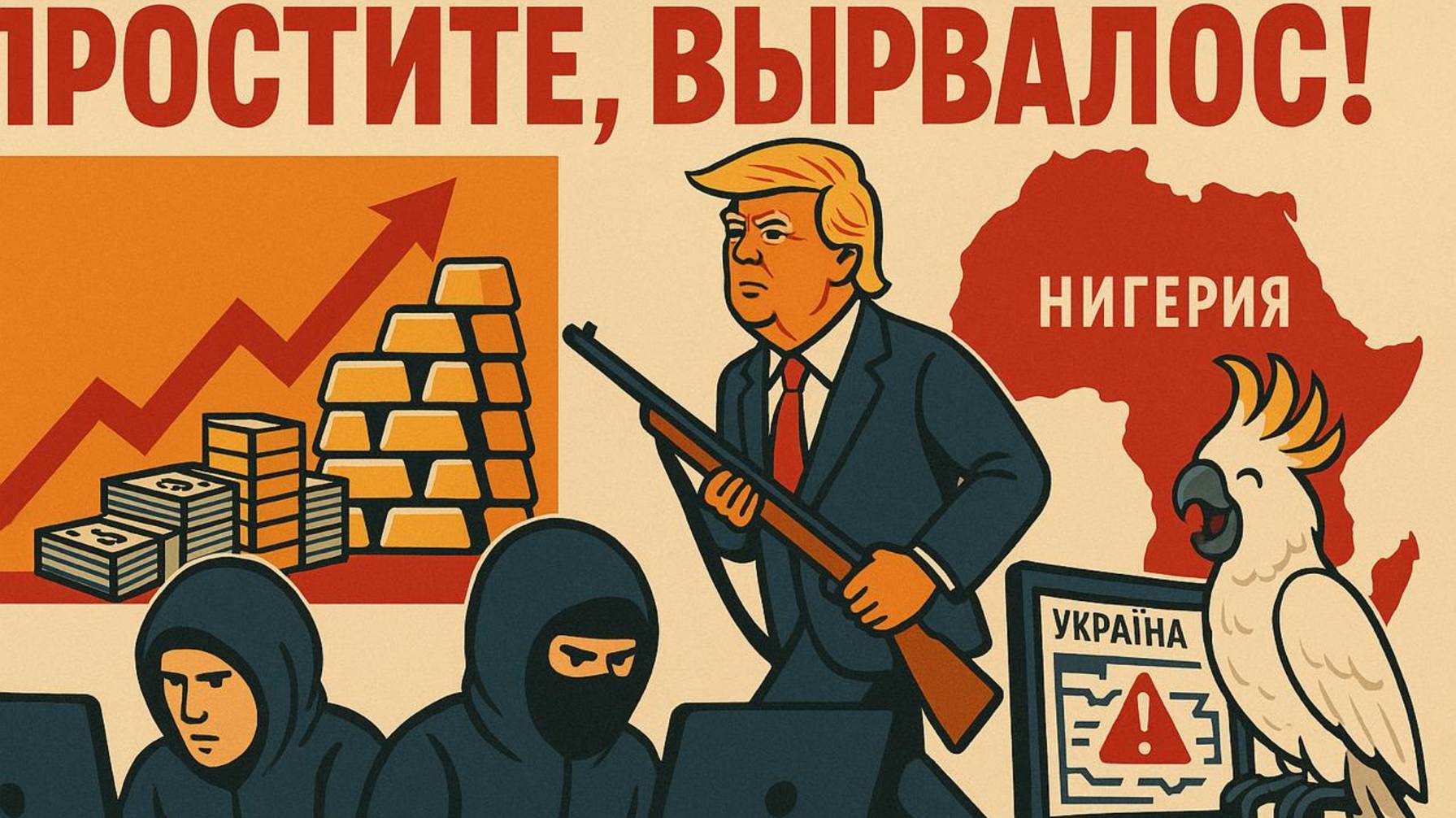 3.11.25 | "Простите, вырвалось!" №282 | Война США и Нигерии, ЗВР России, наши ловкие хакеры