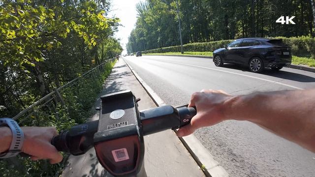 Нижний Новгород Кикшеринг электросамокат и канатная дорога - 4K