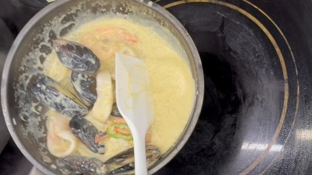 Жаркое из морепродуктов