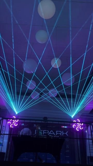 Лазерное шоу для бизнес встречи в космическом стиле | @crimea.dj — звук | свет | Крым