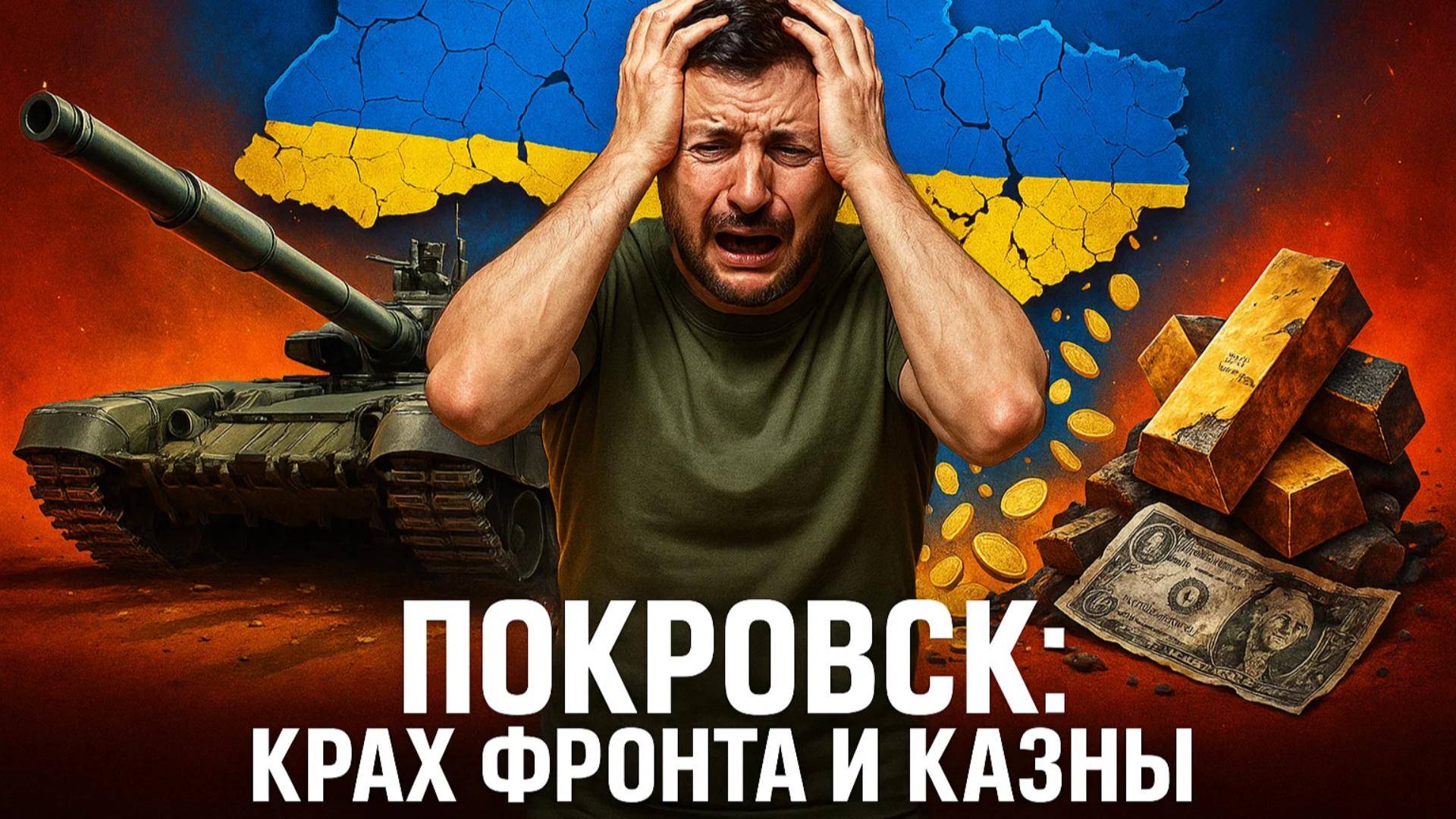 ✅ 💥Разгром под Покровском: Котел сжимается, ВСУ массово сдаются в плен. Казна Киева — пуста