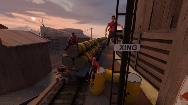 обычный день на badlands