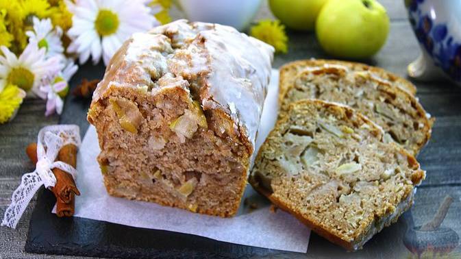 Яблочный десерт. КЕКС С ЯБЛОКАМИ