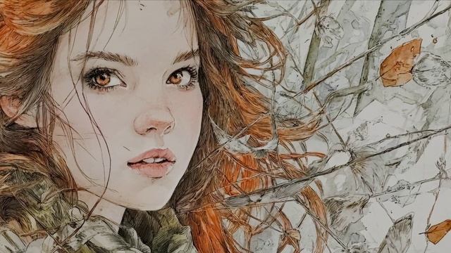 Сергей Александровский. Август (акварель)