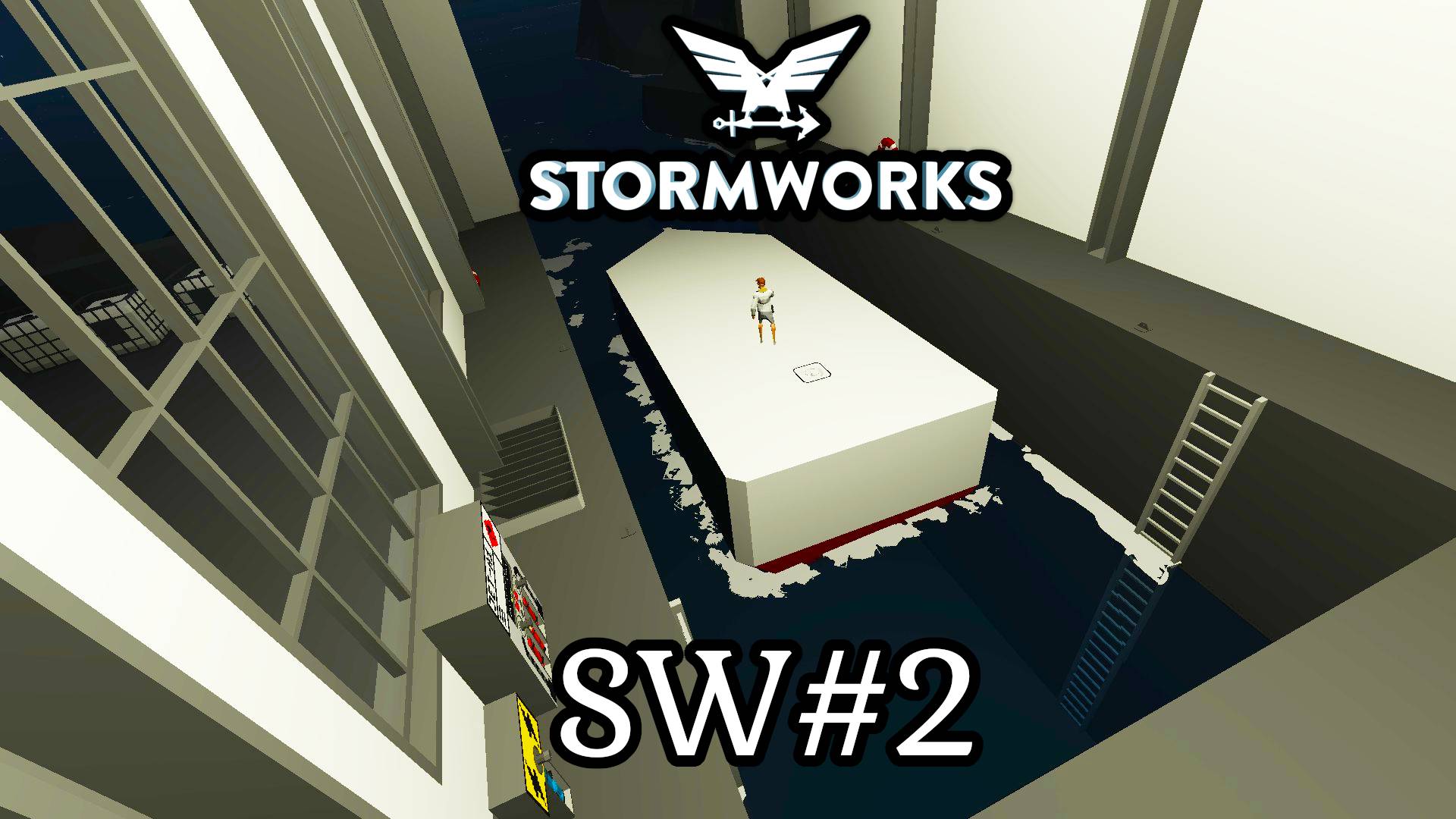 SW#2 / Плавучесть блоков, варианты корпусов и корпус судна / Прохождение Stormworks в 2025 году
