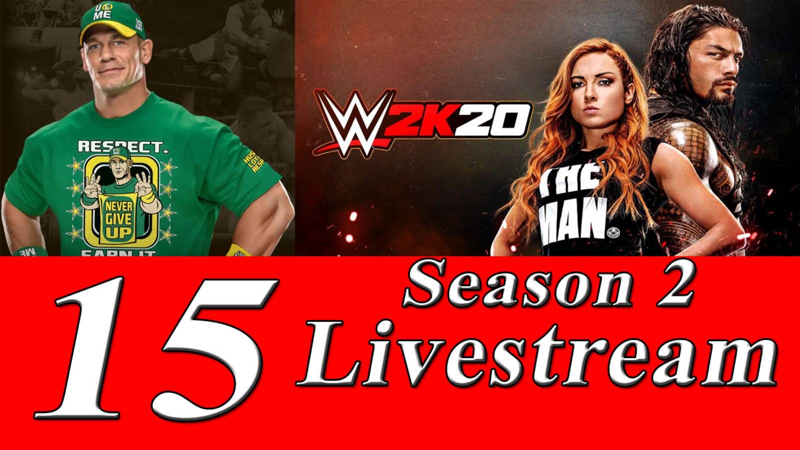 Соревновательный стрим by Captain Miller (WWE 2K20) №15 [SEASON 2]