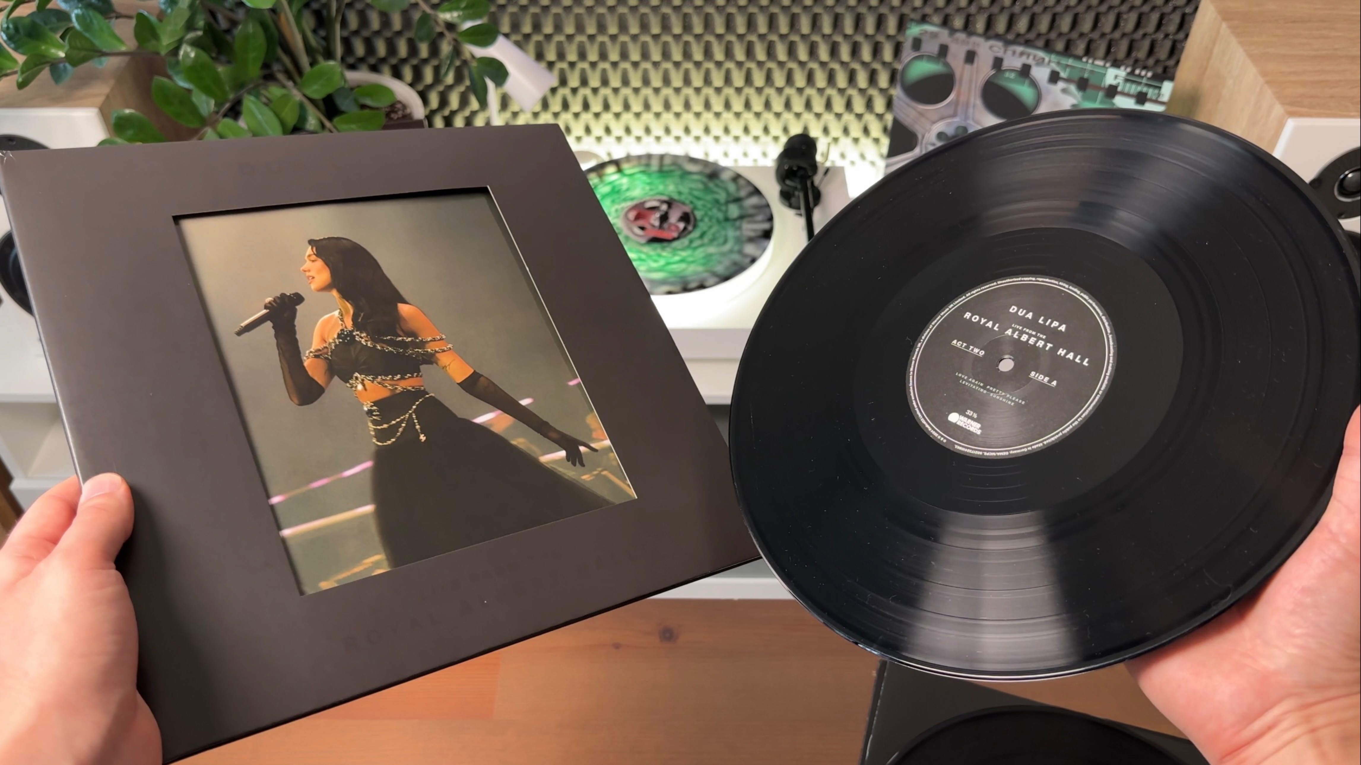Dua Lipa - Live From The Royal Albert Hall - Распаковка и обзор виниловой пластинки