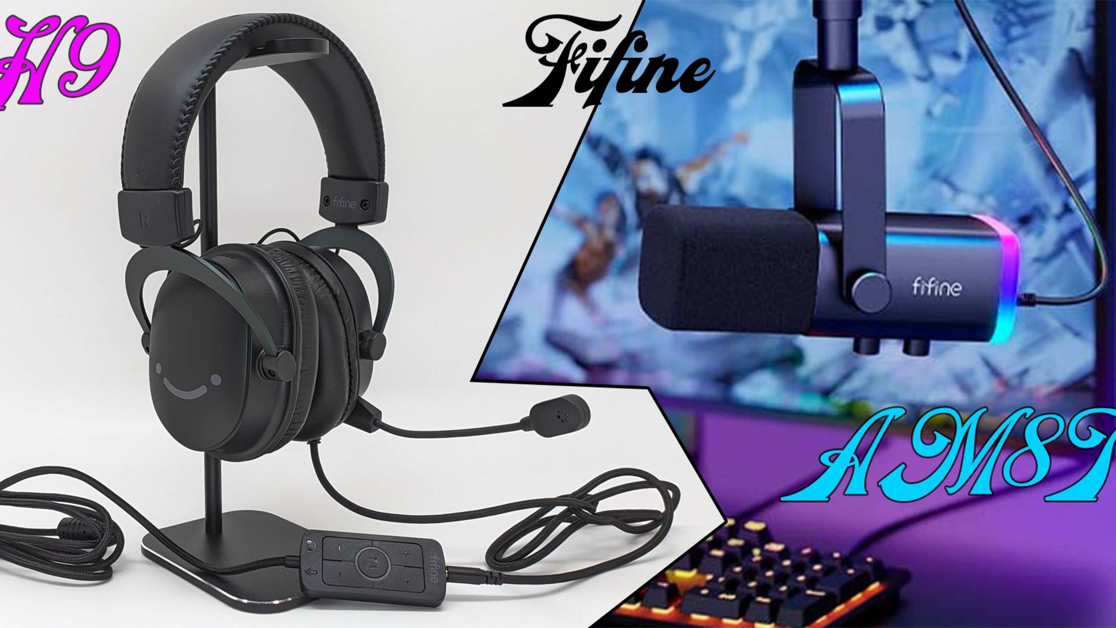 N7 Molot - распаковка #Fifine H9 и AM8T