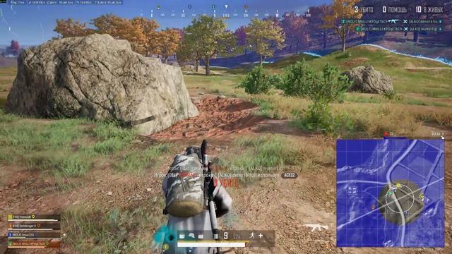 PUBG Battlegrounds Напряжённая победа на Таэго