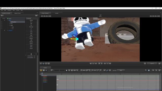 моя первая анимация (sfm)