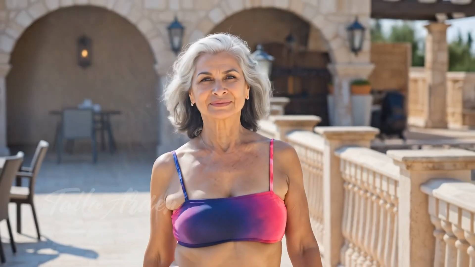 Taila Arden - Sous le soleil d’été 💖 (Vídeo musical) Natural older woman