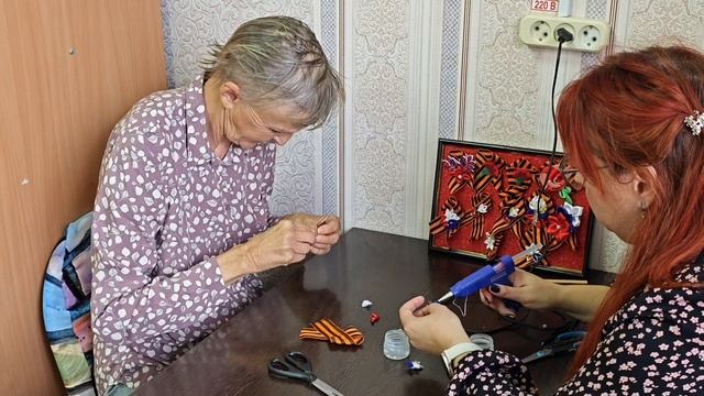 георгиевская лента ГБУСОВО Копнинский ДСО