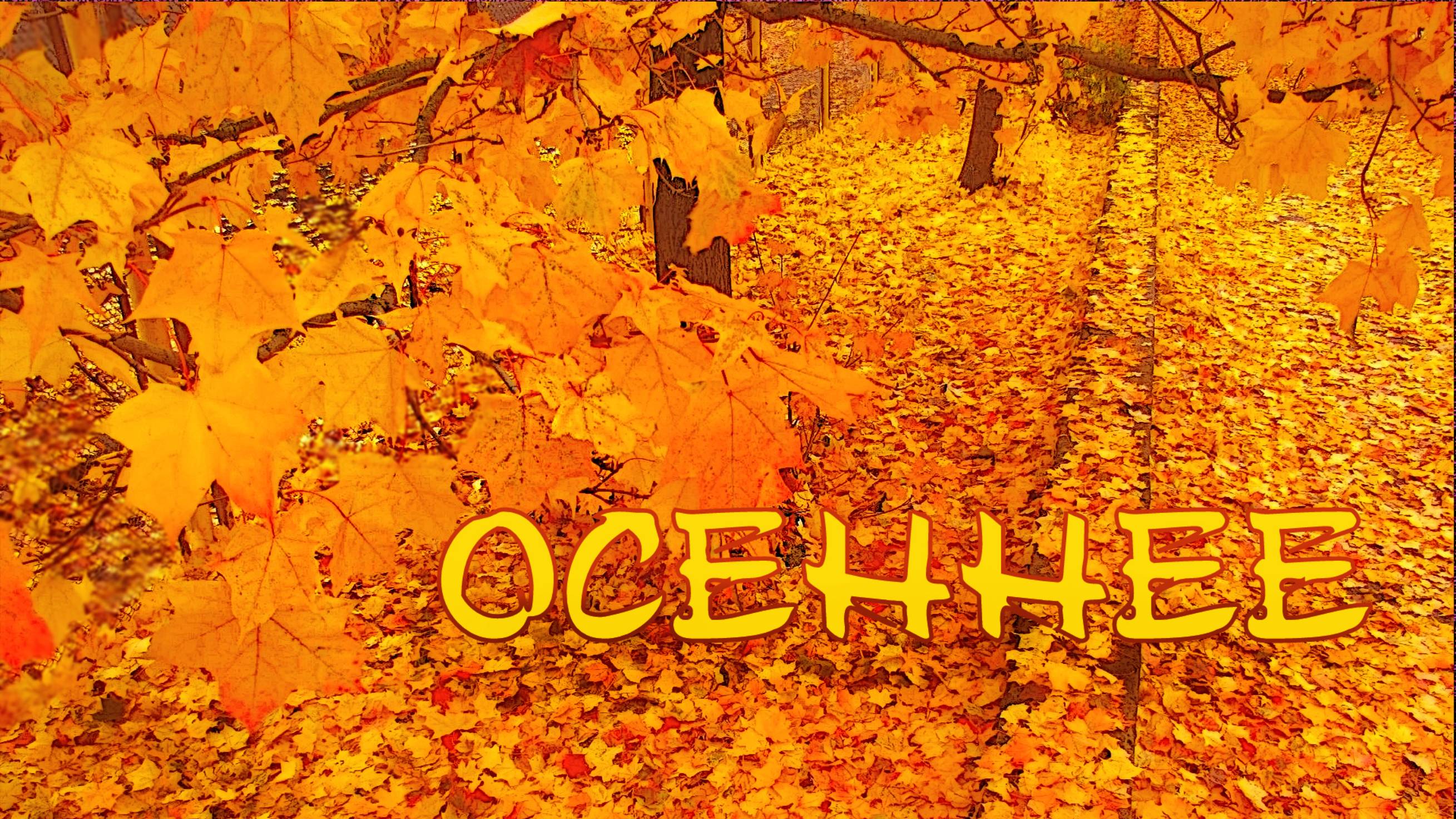 ОСЕННЕЕ