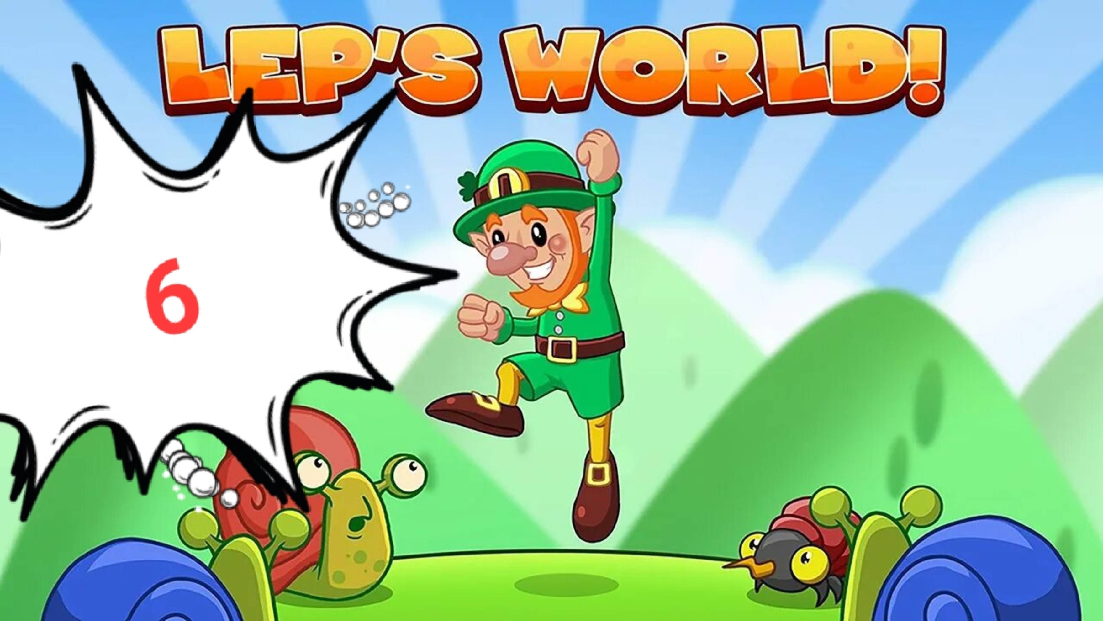 Обзор игры на андроид "Lep's world" ШЕСТОЙ УРОВЕНЬ