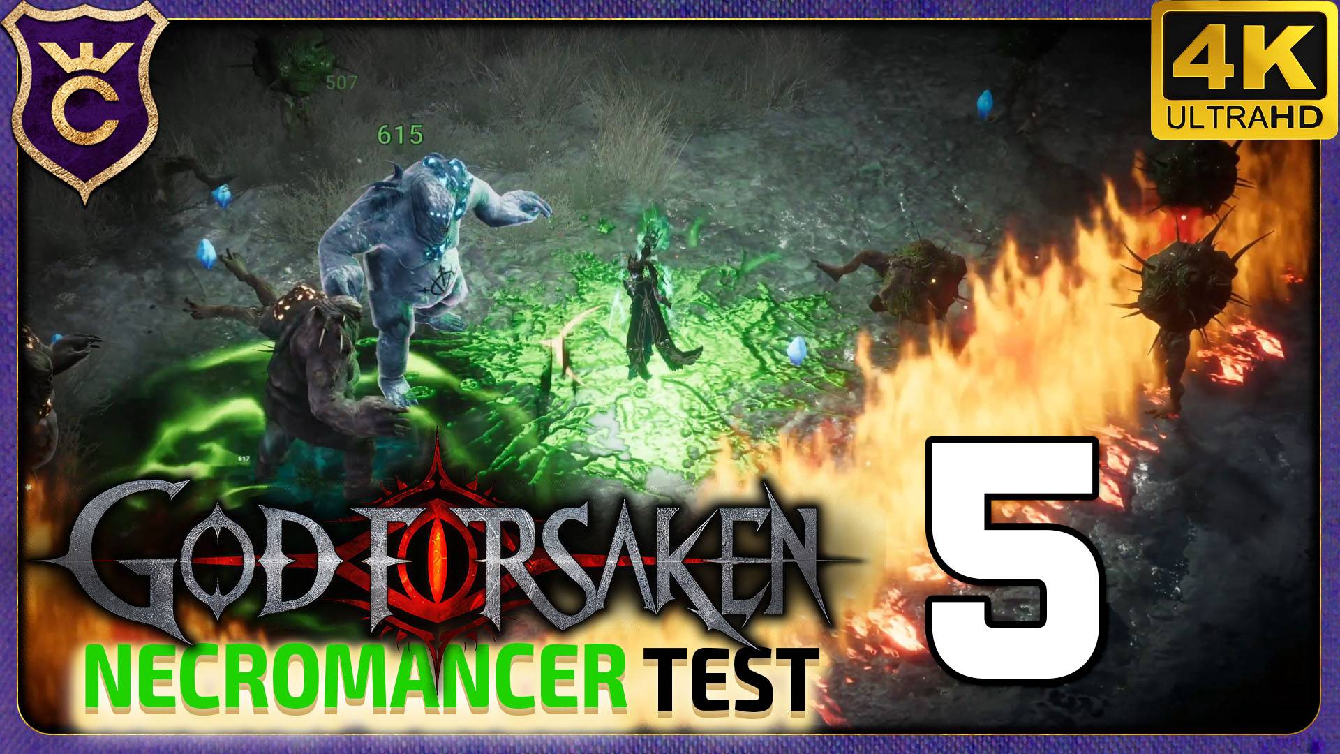 ЭТА ЛОКАЦИЯ ЗАМОРОЗИЛА МЕНЯ! 5 GOD FORSAKEN Necromancer test