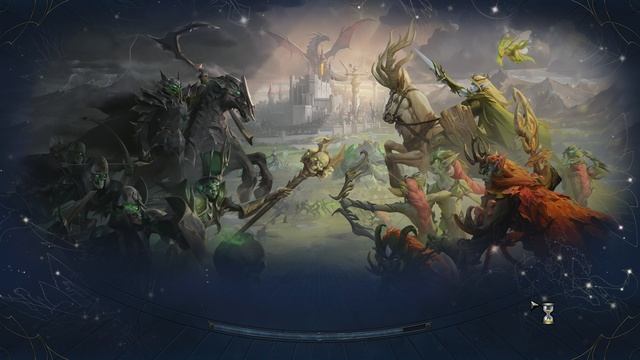 Первый запуск Heroes of Might and Magic- Olden Era Demo.