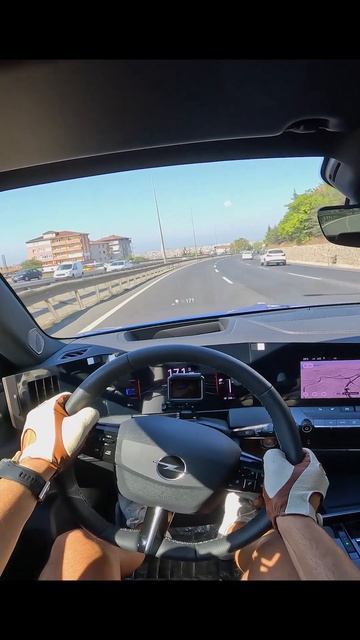 2023 OPEL ASTRA ELECTRIC - тест на поворот I 4K