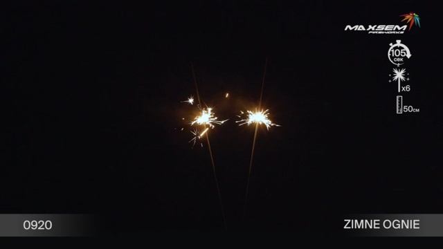 0920 Бенгальские огни 500 мм (6 шт. в уп.) *1/100/(6) (уп.)