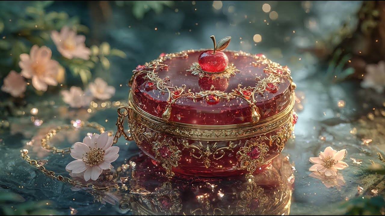 АСМР от ИИ: Пудреницы с камнями рождения 💎 Волшебная коллекция сказок ASMR