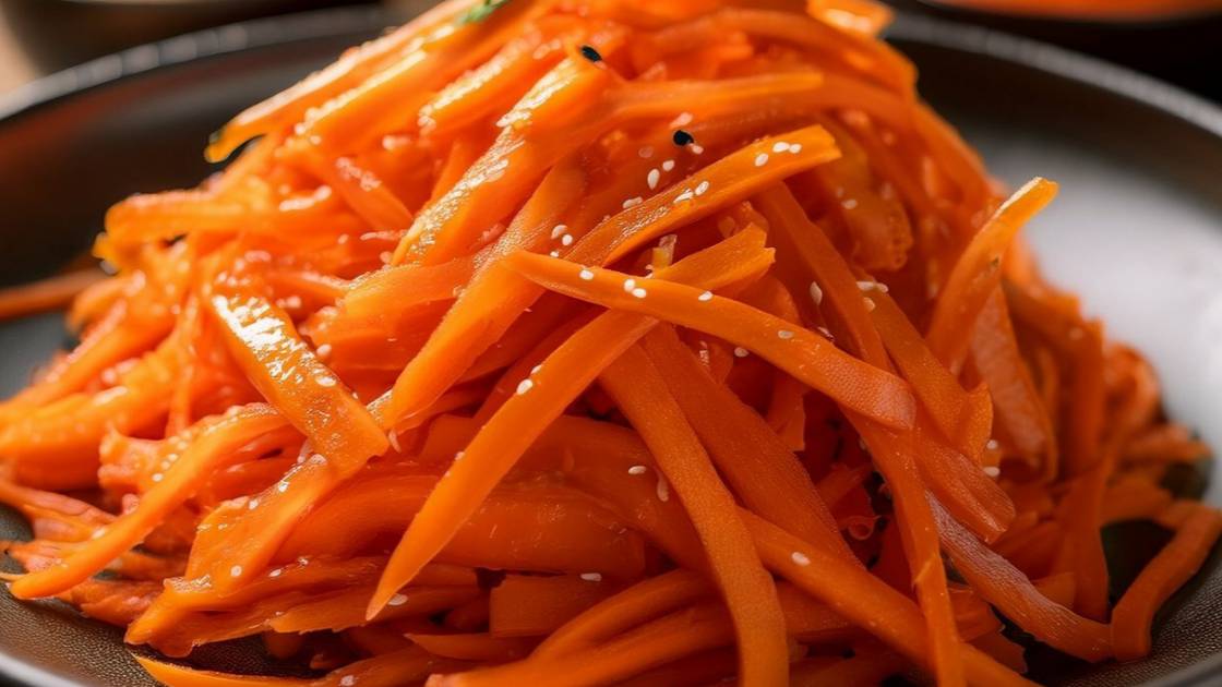 Морковь по -корейски. Быстро и дёшево!