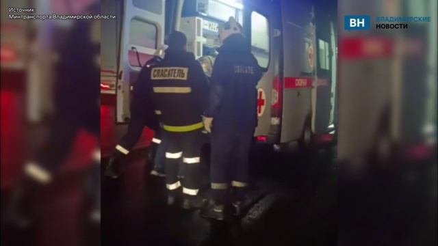 В ДТП под Владимиром на трассе  М-7 пострадали 3 человека