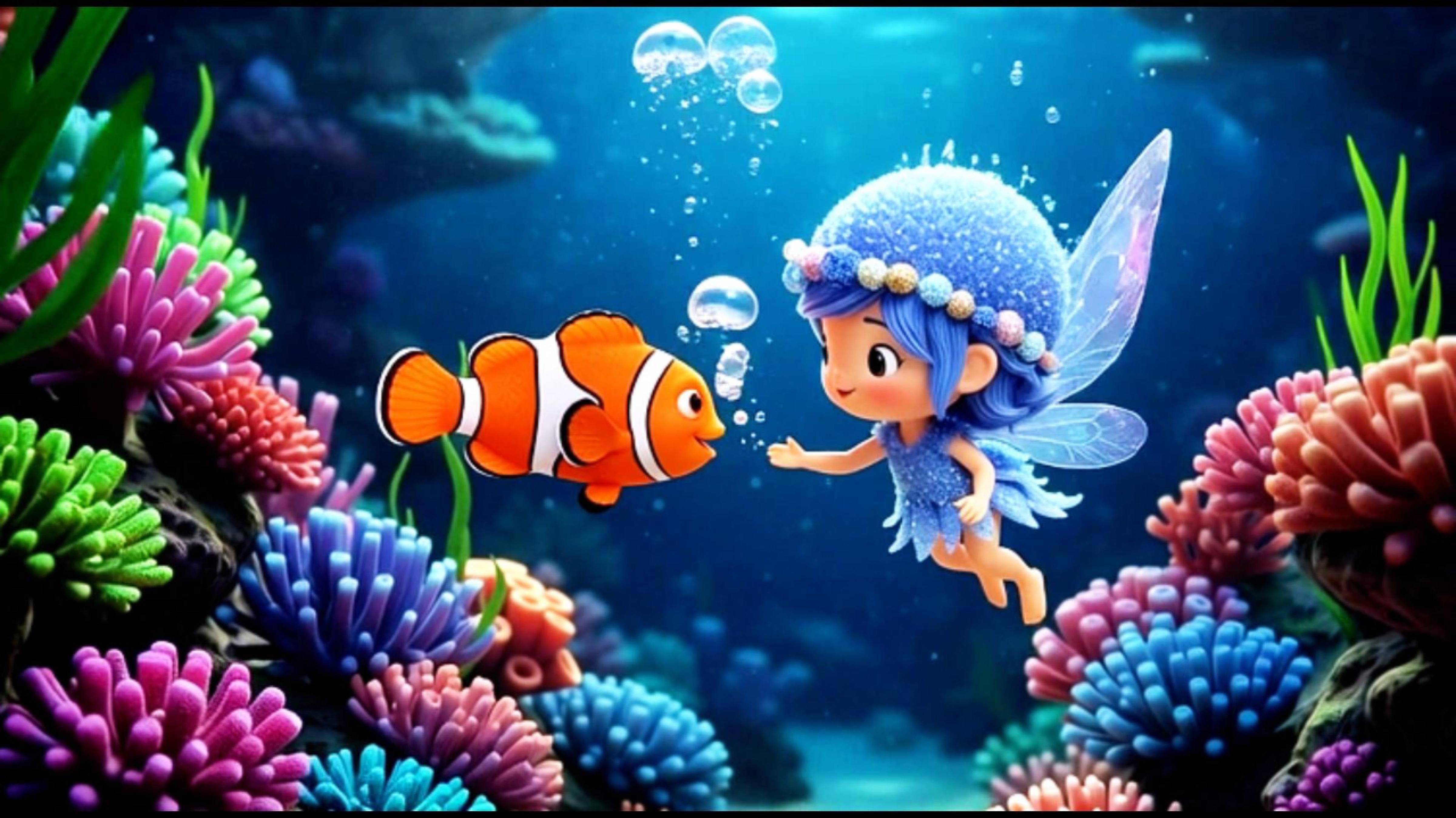 Сказочный подводный мир.