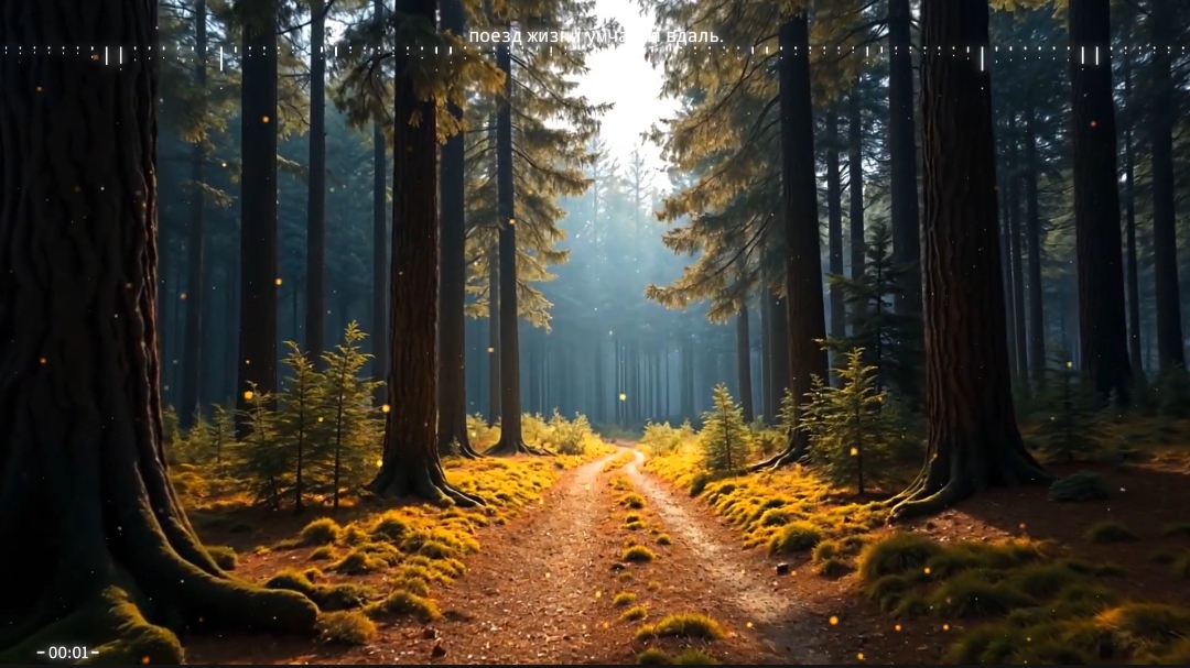 Поезд жизни умчался вдаль.