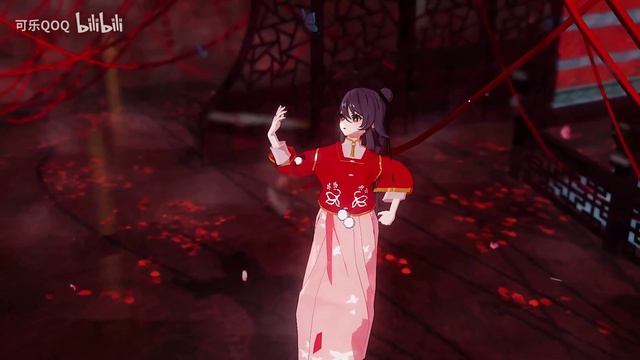 冷鸢yousa - Overjoyed (大喜) (Hu Tao Dance) (Genshin Impact)