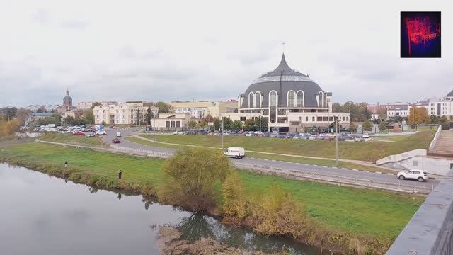 Тула. Река Упа. На мосту.