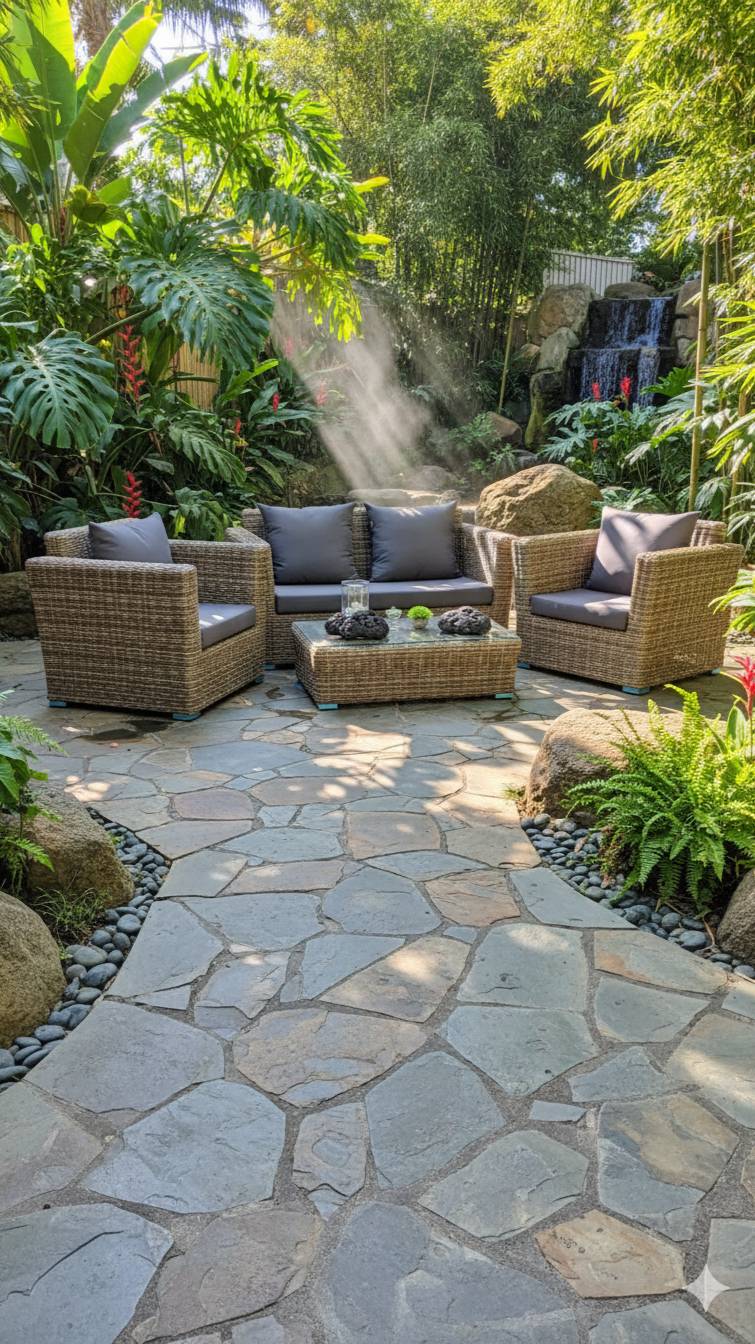 Садовый комплект Beenera MAROKKO плетеной мебели для террасы и беседки из искусственного ротанга