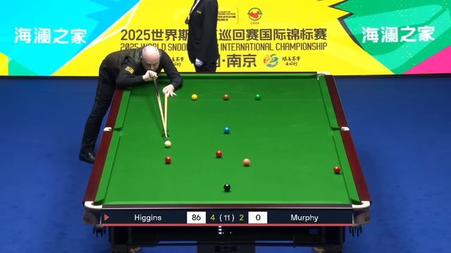 Снукер. Джон Хиггинс против Шона Мёрфи | Международный чемпионат 2025 года