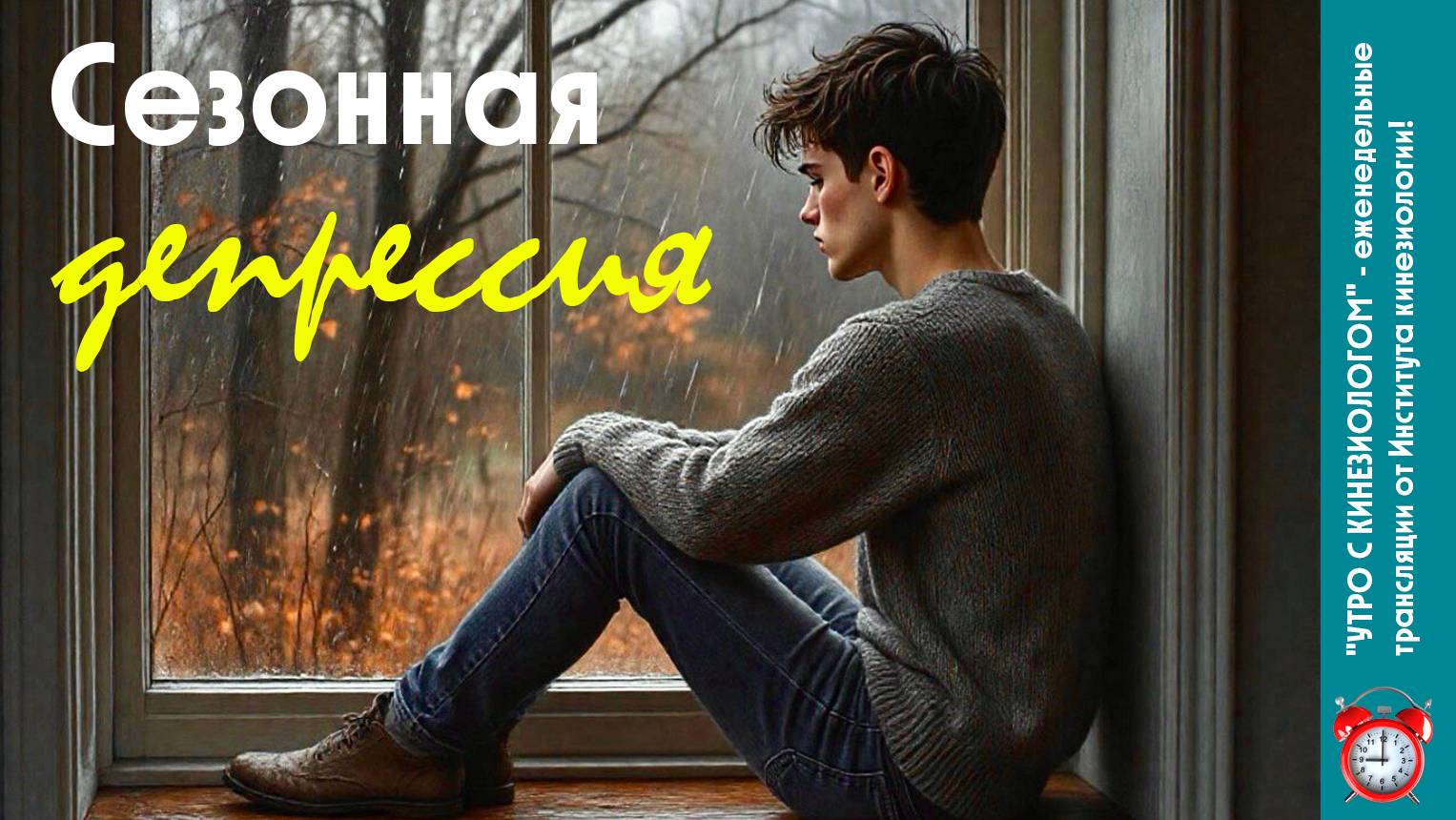 СЕЗОННАЯ ДЕПРЕССИЯ - УТРО С КИНЕЗИОЛОГОМ. ЭФИР 22.10.2025