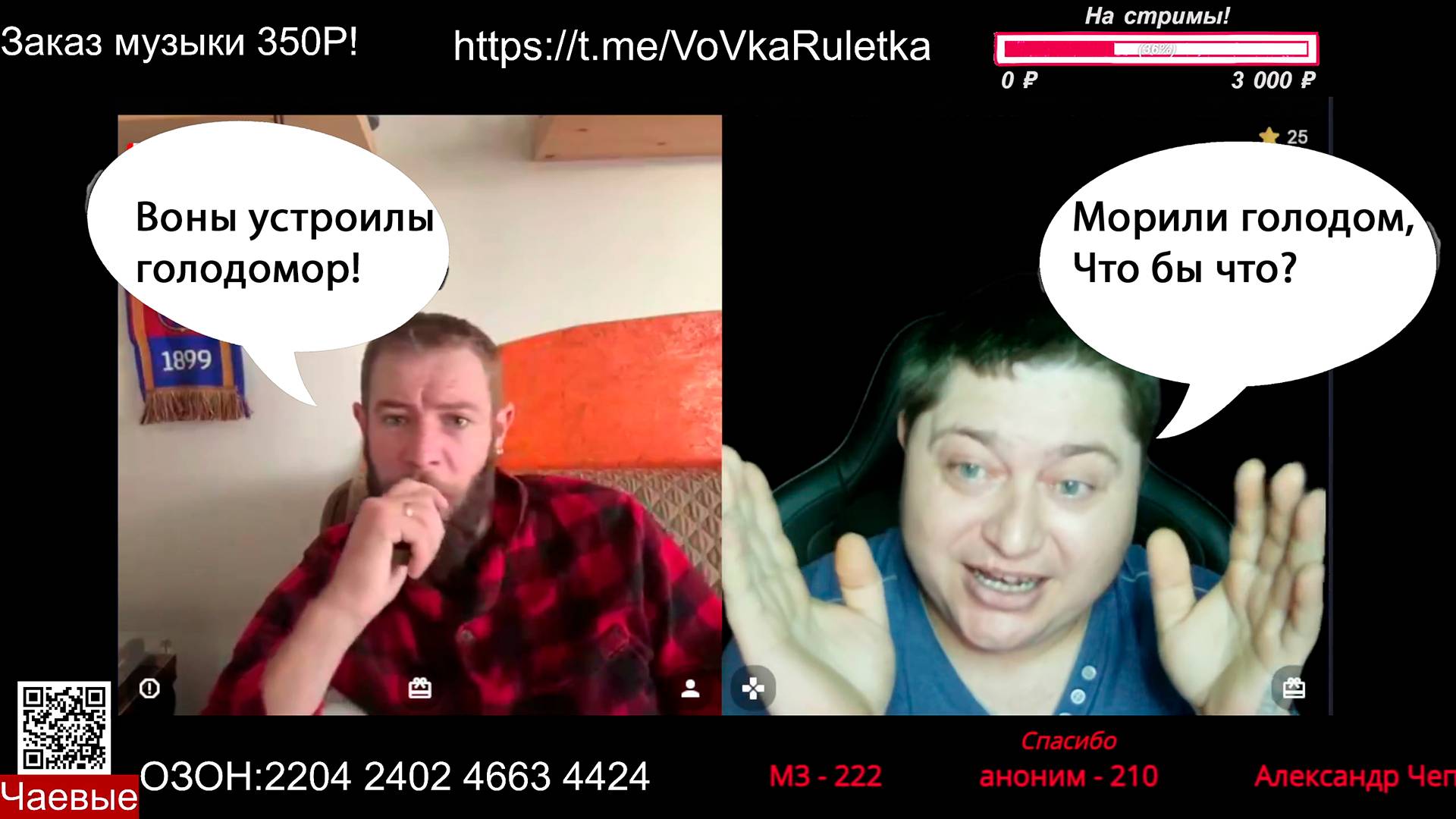 💥Очередной украинствующий голодоморец🤕ЧАТ РУЛЕТКА💥