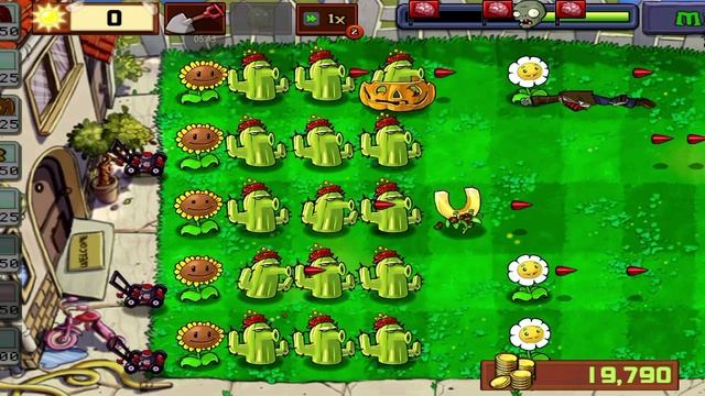 Прохожу PVZ 1 level 1-9 2 кампания