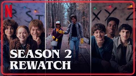 Очень странные дела - Актёры пересматривают 2 сезон (Netflix)